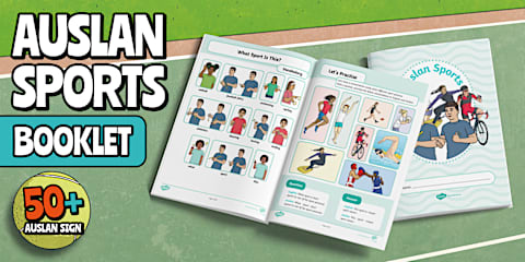 High Frequency Sight Words with Auslan Fingerspelling Resource Pack