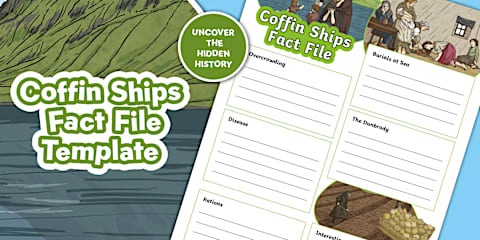 Irish Myths and Legends Flipbook Template