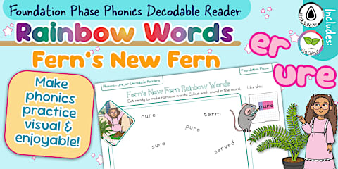 Foundation Phase Phonics -ed Decodable Reader - Sentence Strips (CAPS ...