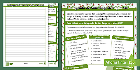 Comprensión lectora: El día de San Jorge