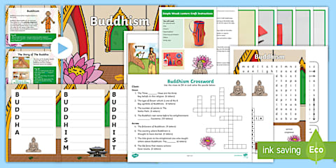 Buddhism Reading Comprehension (Ages 5 - 7)