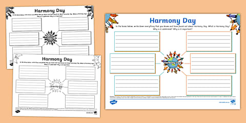 Year 5 Harmony Week Word Search