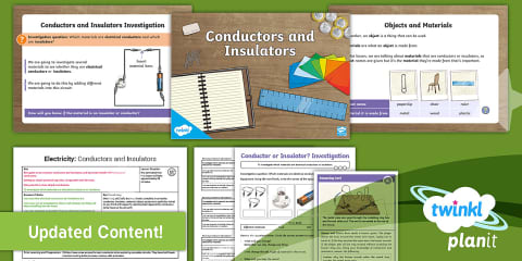 Insulators and Conductors Knowledge PowerPoint Quiz