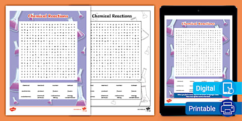 Chemical Engineer Word Search