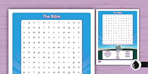 Bible Characters Word Search