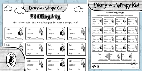 Diary of a Wimpy Kid Pre-reading Worksheet
