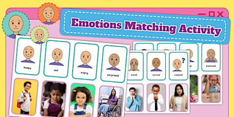 Feelings and Emotions Sorting Activity