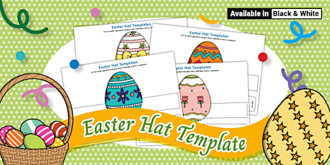 Aussie Easter Hat Paper Craft