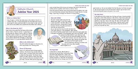 Biography of Pope Leo XIV - Timeline Activity