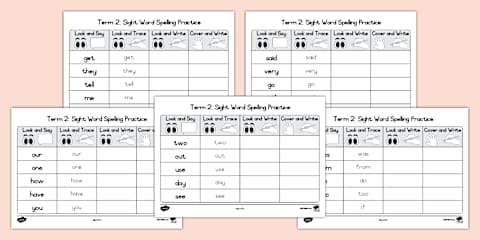 Third Grade Dolch Sight Words Assessment