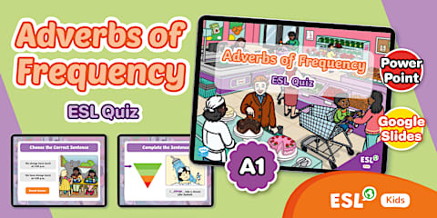 ESL Adverbs of Frequency Lesson Plan [Kids, A1]