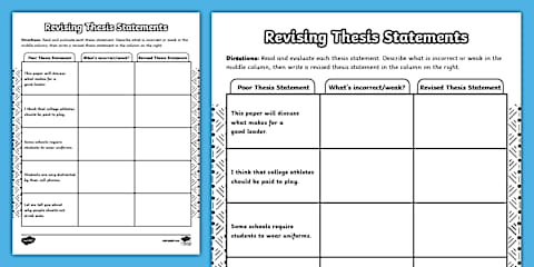 Argumentative Essay Counterclaim Graphic Organizer for 6-8 G