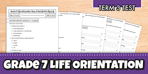 Grade 7 - NS - Term 3 - Test (CAPS Aligned)