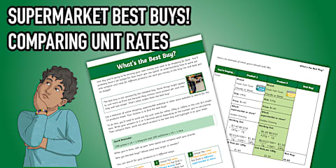 Unit Pricing and Compound Measures Best Buy Lesson Pack