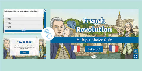 Causes of the French Revolution Reading Comprehension