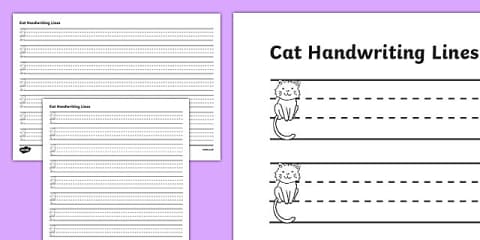 Year 1 Handwriting Lines | Twinkl | Australia