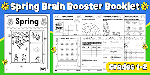 First Grade Easter Addition and Subtraction Math Mosaic Worksheets