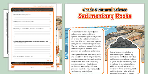 Level 1 and 2 Sedimentary Rock PowerPoint