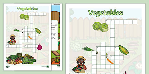 Vegetable Labelling Activity Sheet