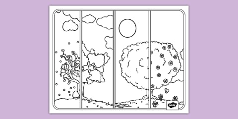 Four Seasons Dot to Dot Activity Pack