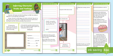 Inferring Character Traits and Feelings