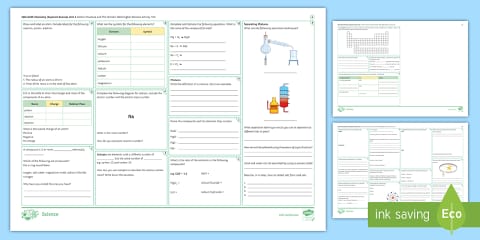 AQA GCSE Atomic Structure and the Periodic Table Quiz Revision Pack