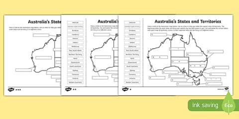 Australia Grid Reference Worksheet