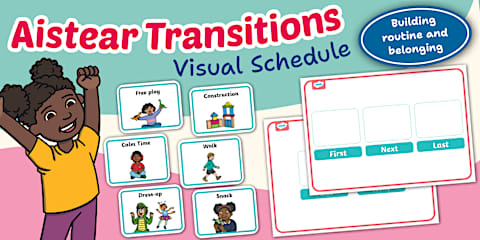 Visual Schedule Cards for Special Education