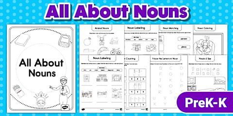 All About November Activity Booklet for PreK-K