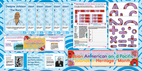 Asian American and Pacific Islander Heritage Month Reading Passage ...