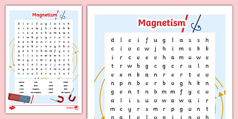 KS3 Magnetic Force and Magnetism Worksheet
