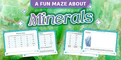 Mineral Properties Maze Quiz