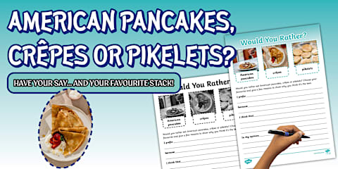 Would You Rather? Australian Adventure Opinion Writing Template