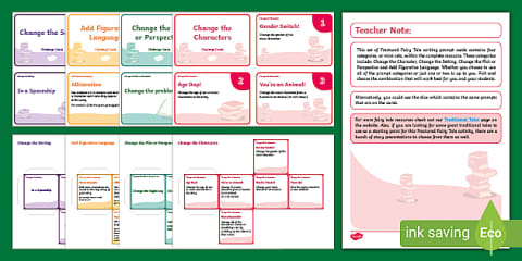 Fractured Fairytale With Reading Comprehension