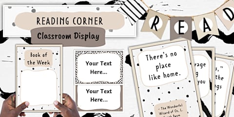 Reading Corner Sign | Classroom Reading Corner Ideas
