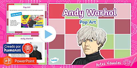 Pop Art - Andy Warhol - Creative Arts PowerPoint & Google Slides for ...