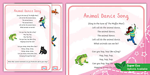 Songs About Pets and Animal Rhymes Resource Pack