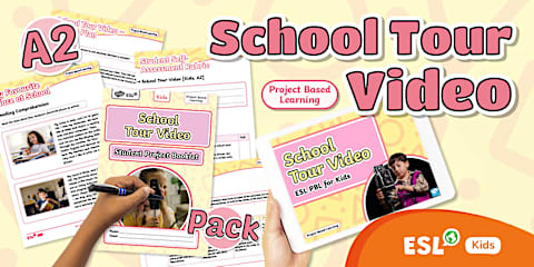 ESL Project-Based Learning - Plan a School Trip [Kids, A2]