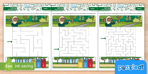 Earth Day Cutting Skills Activity