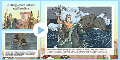 Poseidon Greek God Intermediate Reading Comprehension