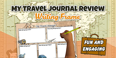 Travel Journal Writing Template