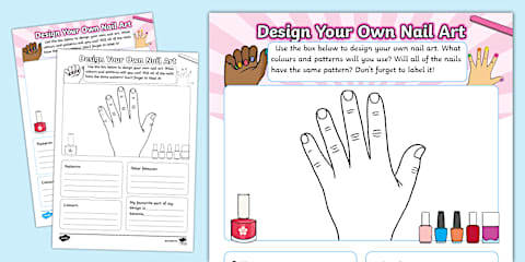 Nail Salon Role Play Pack