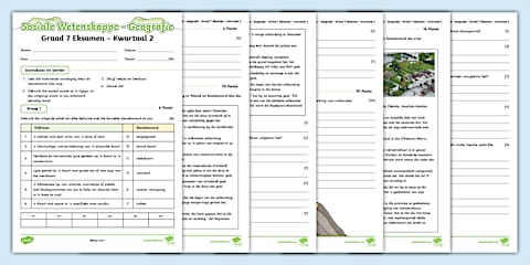 Graad 7 Geometriese Patrone Aktiwiteitblad