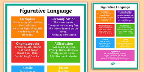 Figurative Language Search Activity Sheet