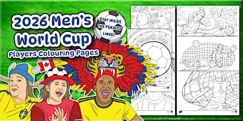Diary of a 2026 Men's World Cup Soccer Player Writing Template