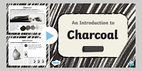Charcoal Mark Making Activity Sheets