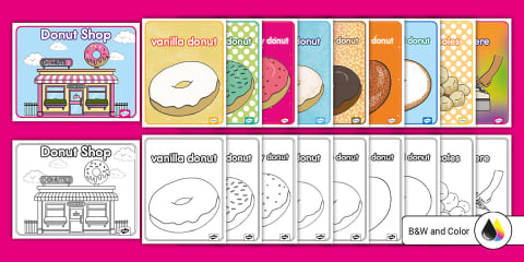 Donut Writing Craftivity for K-2nd Grade