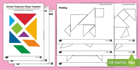 Shape Tangram Instructions