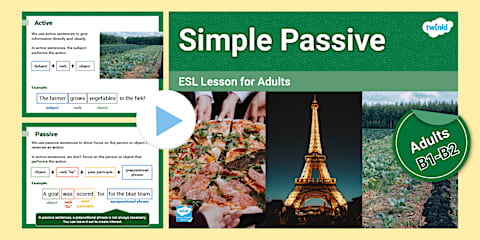 PowerPoint เกมตอบคำถามภาษาอังกฤษ เรื่อง Active Voice และ Passive Voice