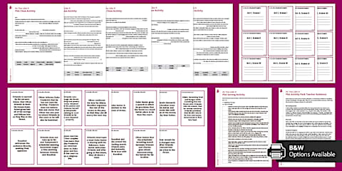 As You Like It Character Profiles Activity